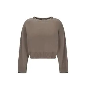 Brunello Cucinelli Cashmere Sweater - Cream