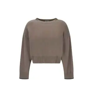 Brunello Cucinelli Cashmere Sweater - Cream