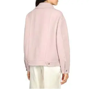 Herno Wool Biker Jacket - Pink