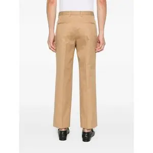 Gucci Neutrals Trousers Tailored Trousers - Cream