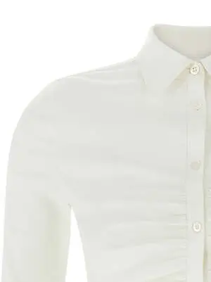Balenciaga Oxford Cotton Shirt - White