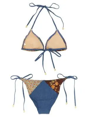 Zimmermann Lucky Cotton Mini Tri' Bikini