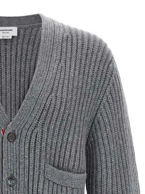 Thom Browne Rwb Tape Cardigan