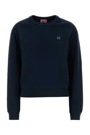 Kenzo Navy Cotton Sweatshirt - Blue