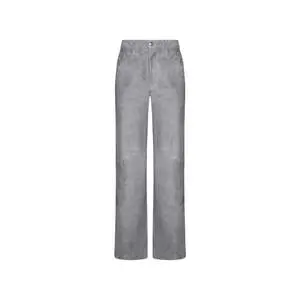 Amiri Leather Pants - Gray