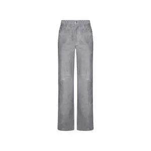 Amiri Leather Pants - Gray