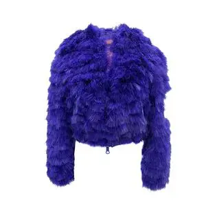 Dsquared2 Feathers Bomber Jacket - Blue