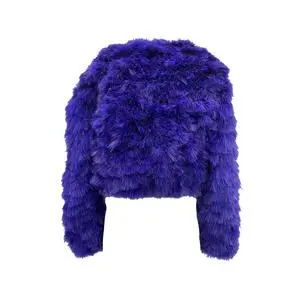 Dsquared2 Feathers Bomber Jacket - Blue