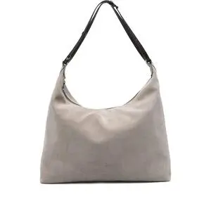 Brunello Cucinelli Grey Shoulder Bags - Gray