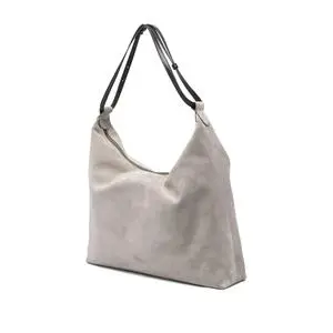 Brunello Cucinelli Grey Shoulder Bags - Gray