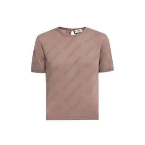 Balenciaga Knitted Top - Brown