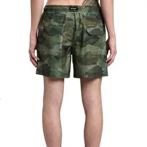 Palm Angels Camouflage Swim Shorts - Green