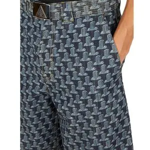LANVIN Column Monogram Shorts