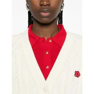 Kenzo Neutrals Knitwear Cardigans