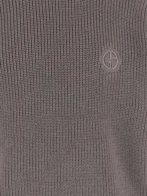 Giorgio Armani Virgin Wool Sweater - Gray