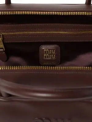 Miu Miu Large Beau Bag - Brown