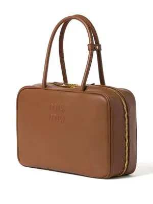 Miu Miu Large Beau Bag - Brown