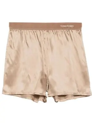 TOM FORD Silk Shorts - Multicolor