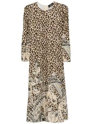 Etro Viscose Knee Dress - Multicolor