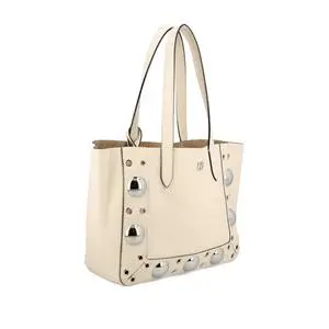 Valentino Garavani Studded Tote Bag - Cream