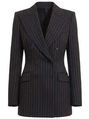 Dolce & Gabbana Pinstripe Jacket - Multicolor