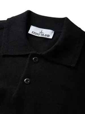 Stone Island Geelong Wool Polo Sweater