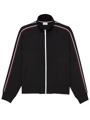 Saint Laurent Cassandre Jersey Track Jacket
