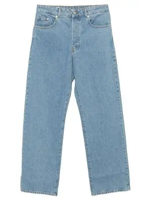 Dries Van Noten Peyter Denim Pants - Blue