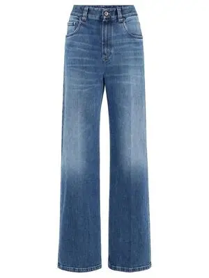 Brunello Cucinelli Contemporary Loose Jeans - Blue