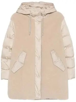 Herno Panelled Padded Coat - Multicolor