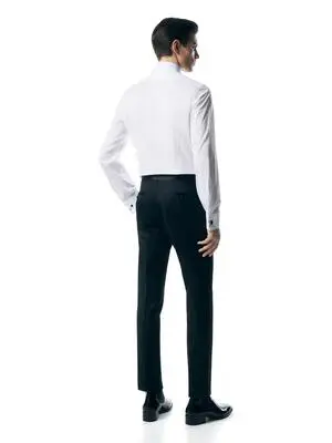 TOM FORD Cocktail Voile Slim Fit Evening Shirt - White