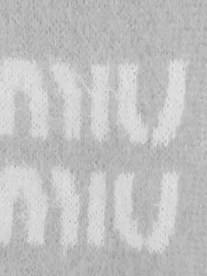 Miu Miu Wool And Mohair Scarf