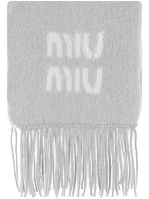Miu Miu Wool And Mohair Scarf