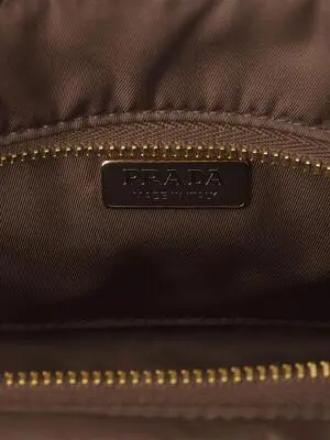 Prada Explore Medium Re-nylon Shoulder Bag With Flap - Brown