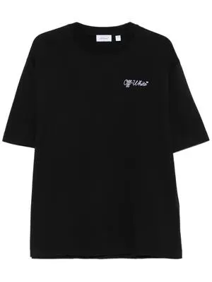 Off-White Script Logo Skate T-shirt - Black