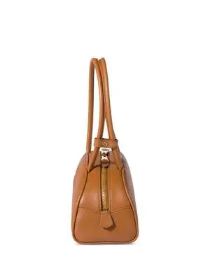 Miu Miu Beau Softy Medium Leather Bag - Brown