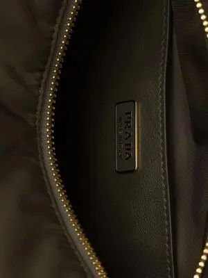 Prada Explore Small Re-nylon And Leather Bag - Green