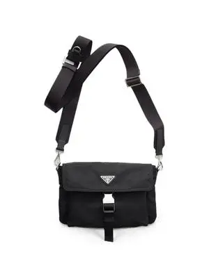 Prada Porta Smartphone In Re-nylon - Black