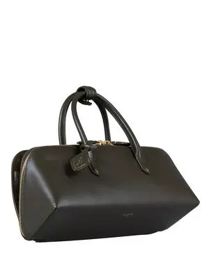 Alaïa Delta Small Bag In Box Calfskin - Green