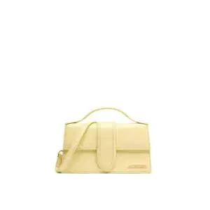 Jacquemus Le Grand Bambino Leather Shoulder Bag - Yellow