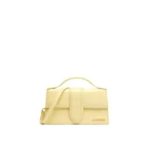 Jacquemus Le Grand Bambino Leather Shoulder Bag - Yellow
