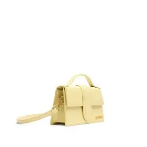 Jacquemus Le Grand Bambino Leather Shoulder Bag - Yellow