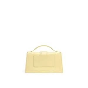 Jacquemus Le Grand Bambino Leather Shoulder Bag - Yellow