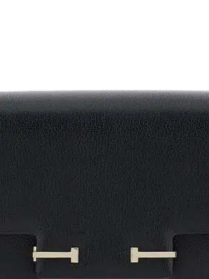 TOM FORD Supple Grain Leather Aube E/w Shoulder Bag