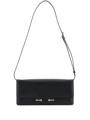 TOM FORD Supple Grain Leather Aube E/w Shoulder Bag - Black