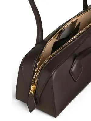 Alaïa Le Teckel Medium Calfskin Bag - Brown