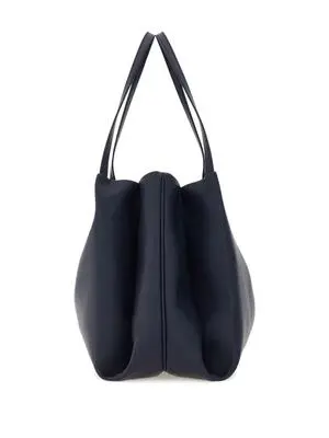 FERRAGAMO Large Leather Softened Tote Bag - Blue