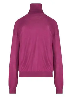 Saint Laurent Roll-neck Wool Sweater