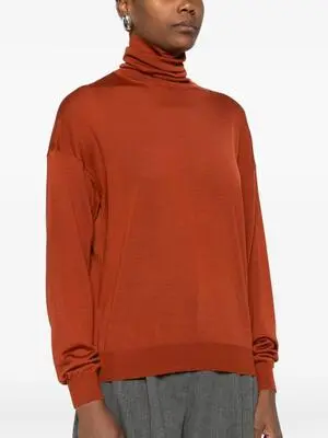 Saint Laurent Roll-neck Wool Sweater