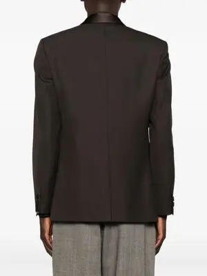 Fendi Single-breasted Wool Crêpe Tailored Blazer